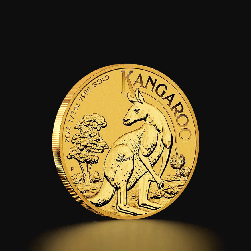 1/2 oz Australian Kangaroo gold coin | Tavid - Kuld & Hõbe
