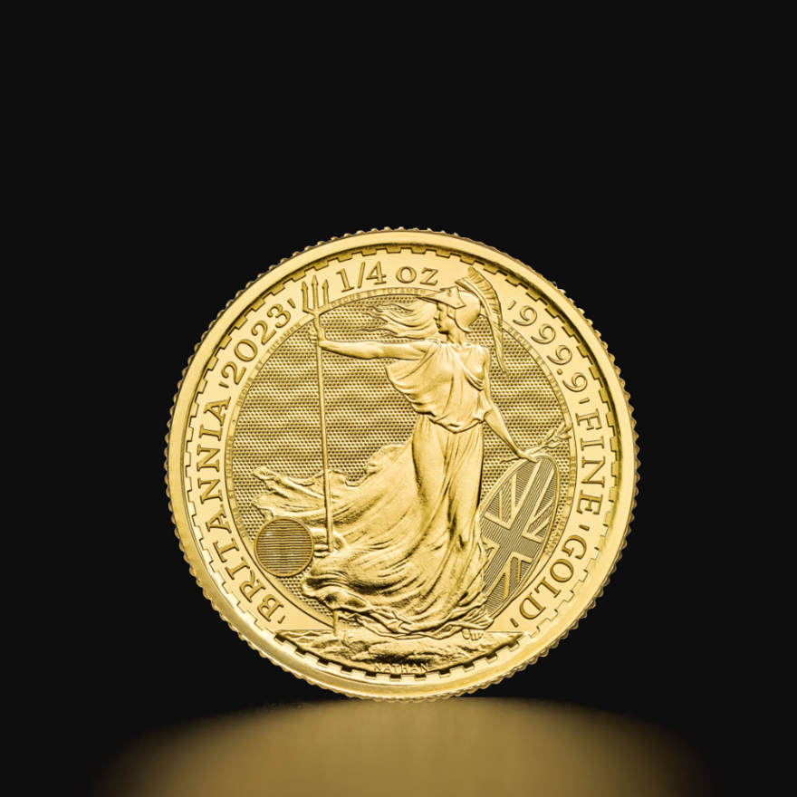 1/4 oz British Britannia Gold Coin | Tavid - Kuld & Hõbe