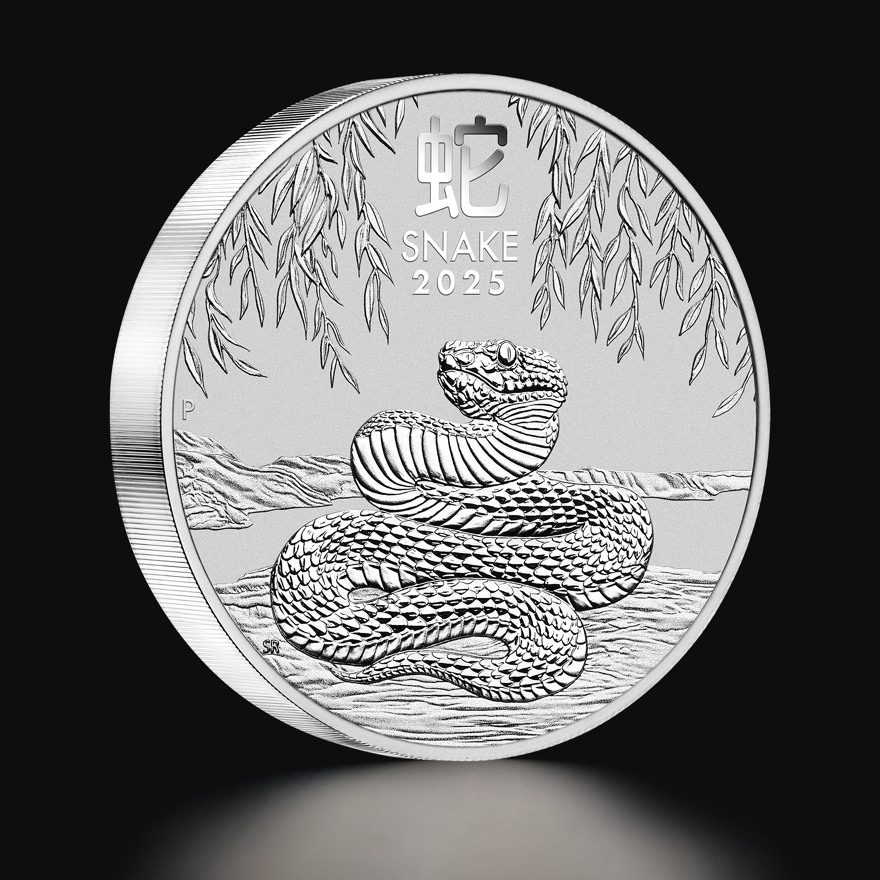 1 kg Austraalia Lunar maoaasta hõbemünt 2025 | Tavid - Kuld & Hõbe