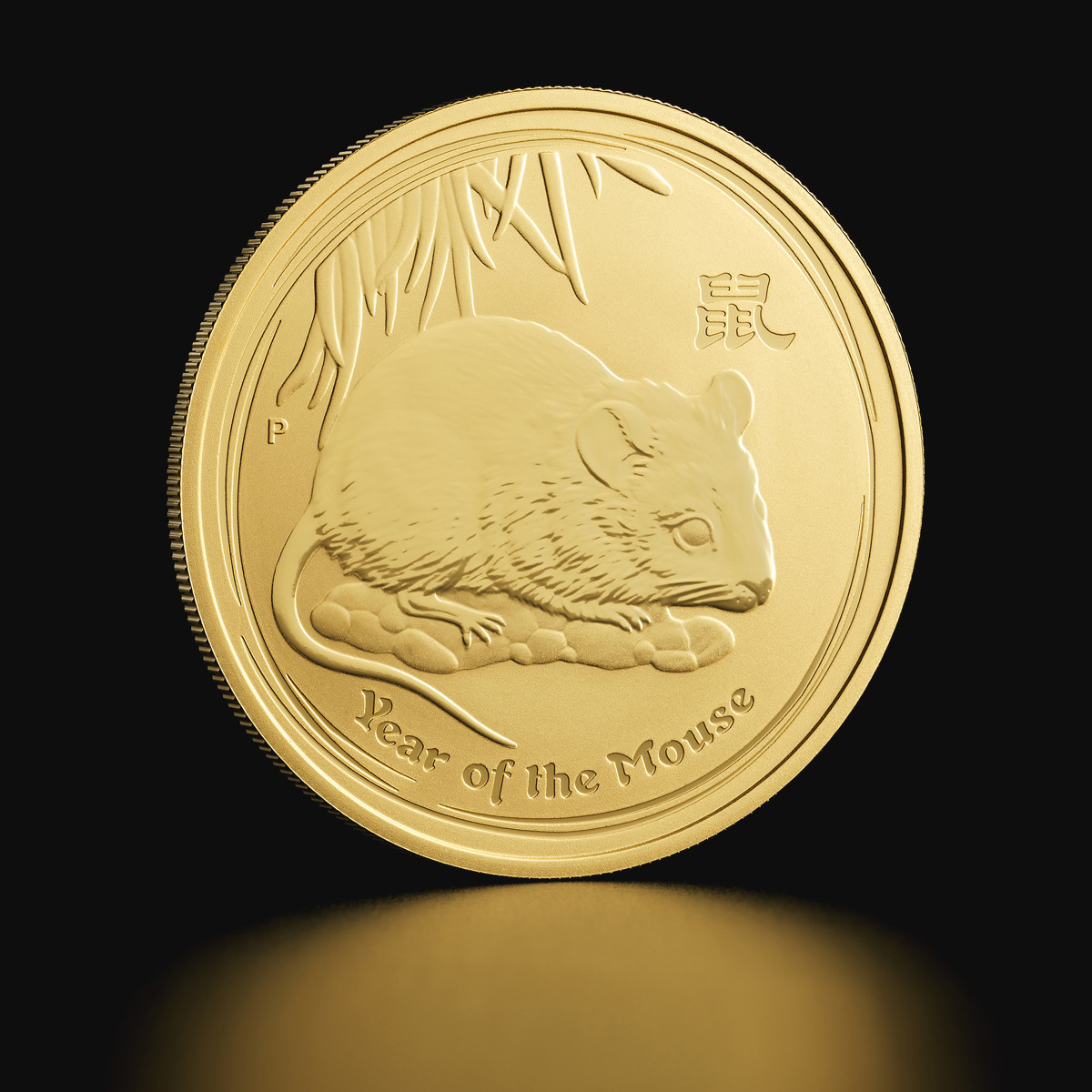 1 oz Australian Lunar Year of the Mouse 2008 Gold Coin | Tavid - Kuld ...