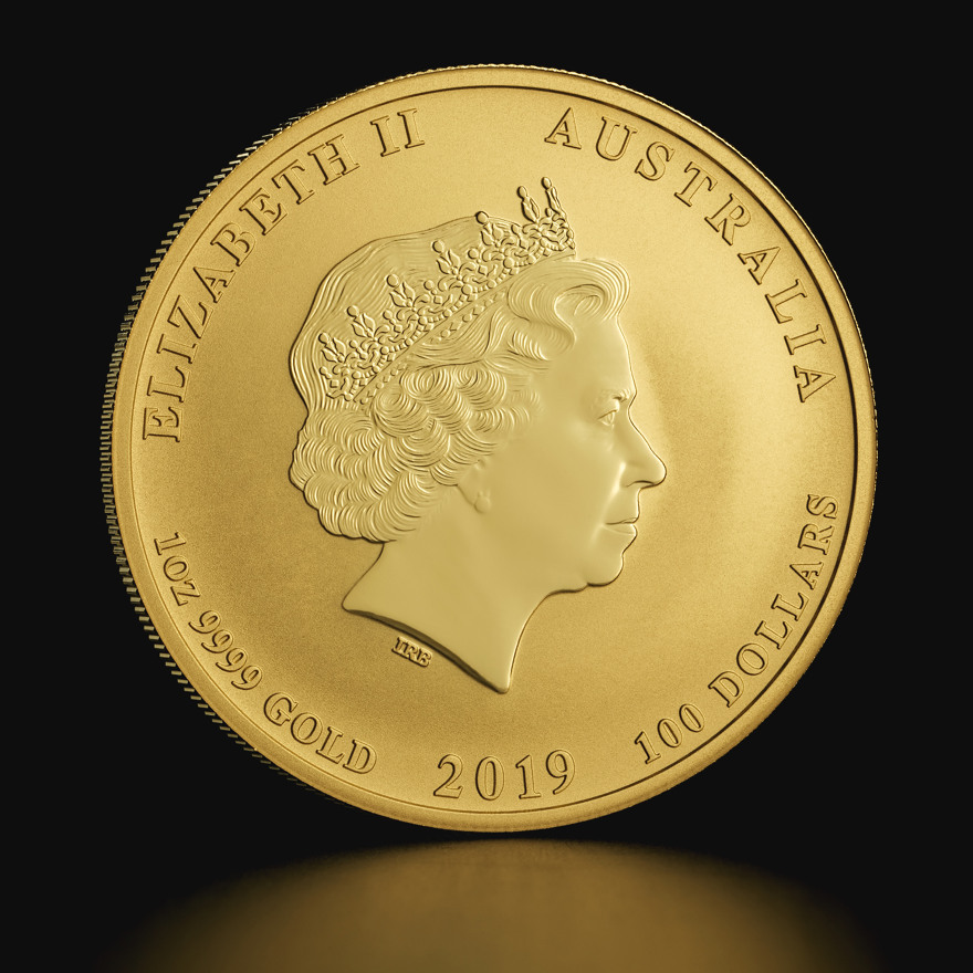 1 oz Australian Lunar Year of the Pig 2019 Gold Coin | Tavid - Kuld & Hõbe