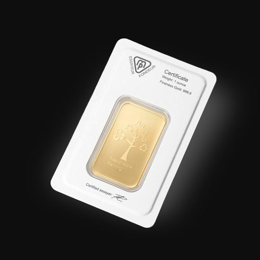 1 oz Metalori kuldplaat | Tavid - Kuld & Hõbe