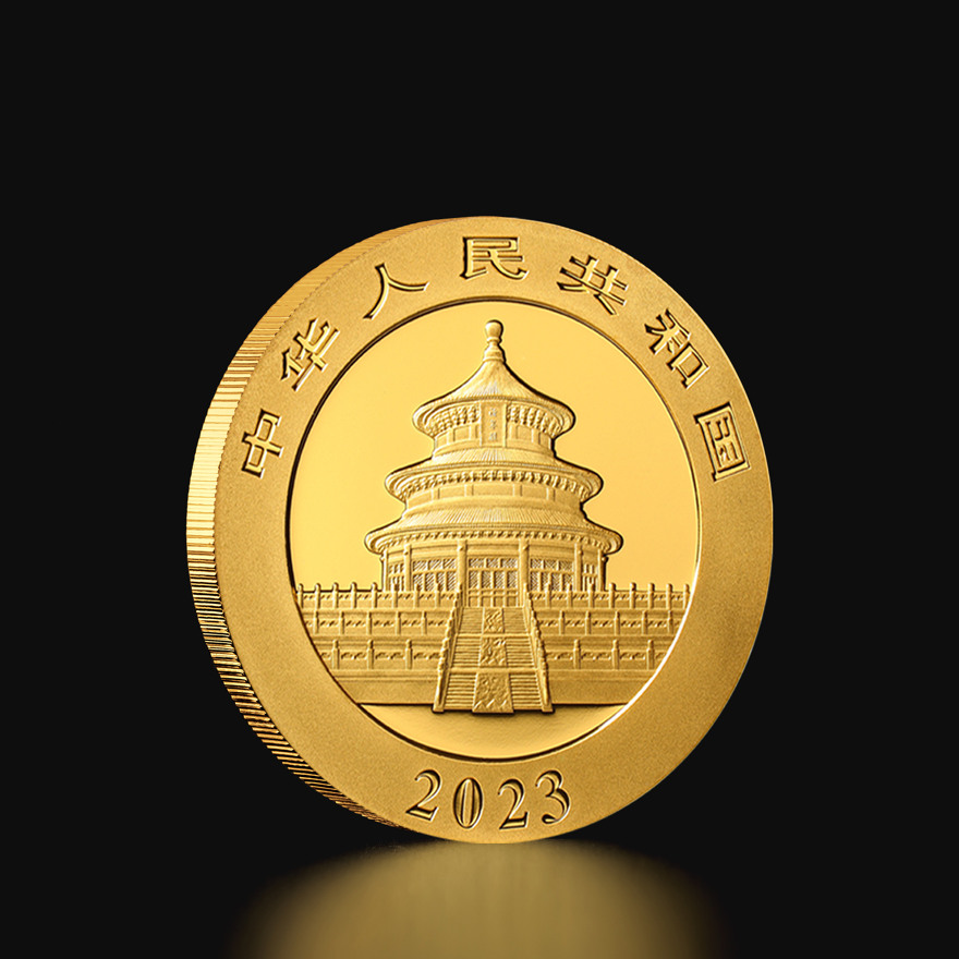 15 g Chinese Panda 2023 gold coin | Tavid - Kuld & Hõbe