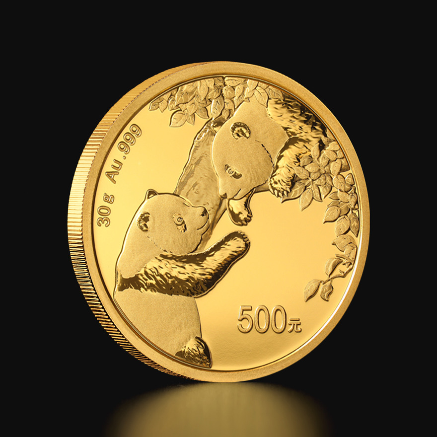 30 g Chinese Panda 2023 gold coin | Tavid - Kuld & Hõbe