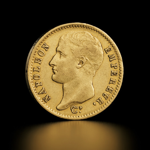French 20 Francs Napoleon Gold Coin 1806-1814 | Tavid - Kuld & Hõbe